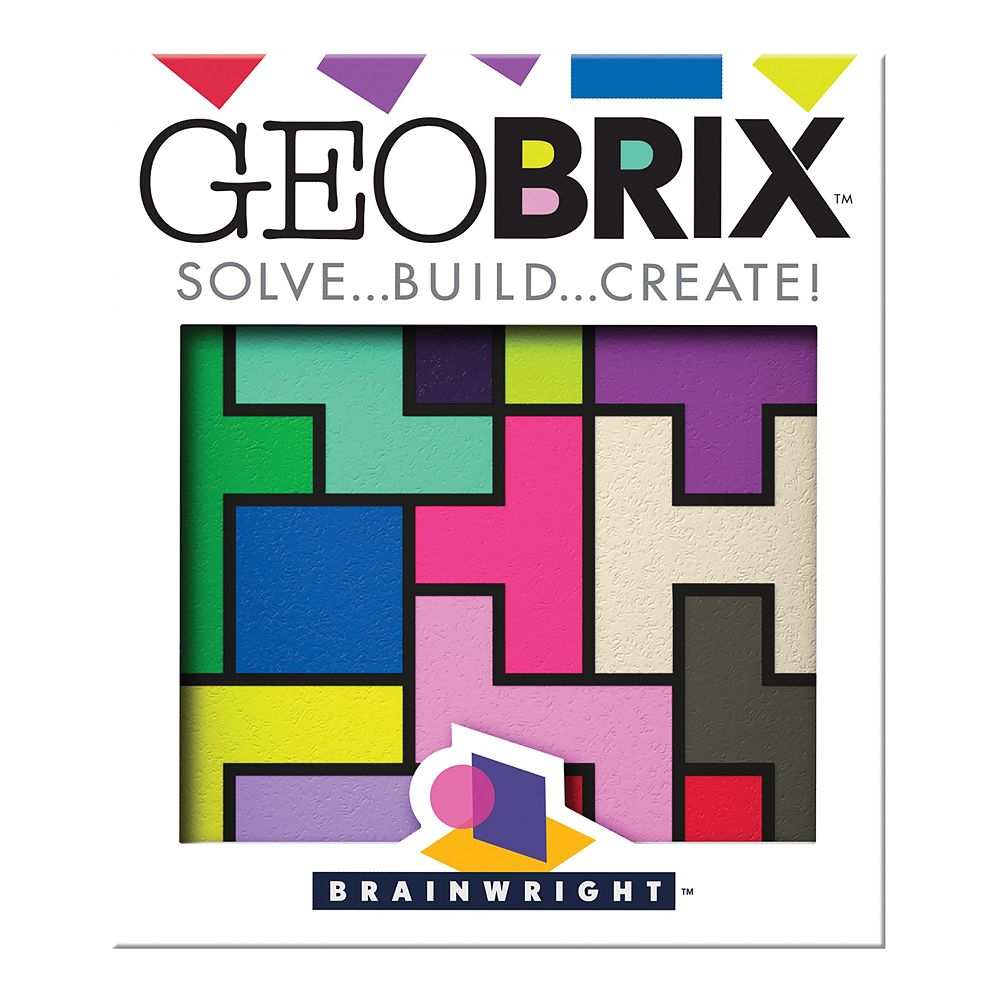 Brainwright Geobrix 3D Jigsaw Puzzle 14-piece Set