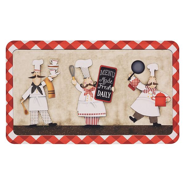 Mohawk Home Mohawk Home Three Panel Chefs Cushioned Kitchen Mat