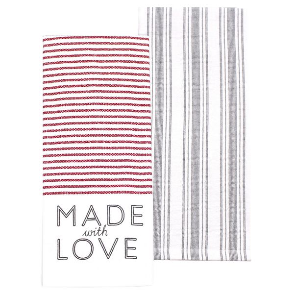 Food Network™ "Made with Love" Kitchen Towel 2-pk.