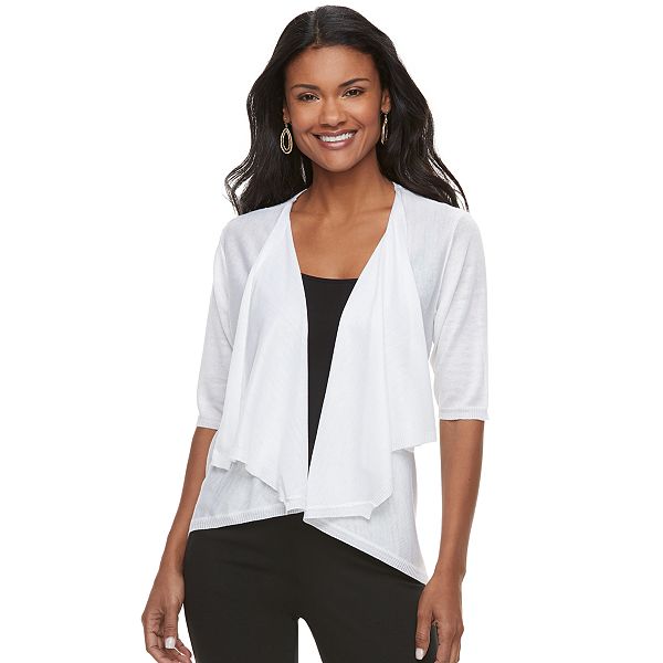 Women's ELLE™ Mix-Stitch Flyaway Cardigan