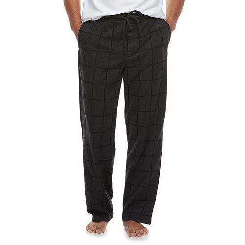 Men's Croft & Barrow® Patterned Sweater Fleece Sleep Pants