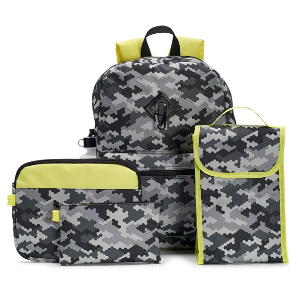 Kids Backpack, Lunch Bag, Tablet Case, Pencil Case & Water Bottle Set