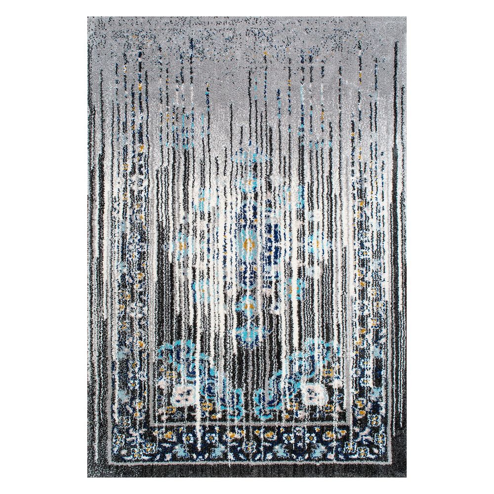 nuLOOM Romona Vintage Medallion Shag Rug