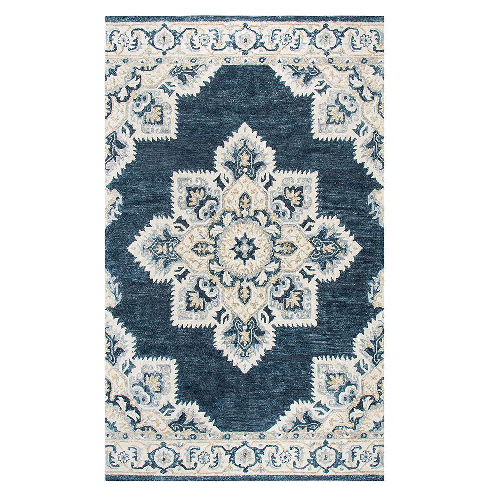 Rizzy Home Alina Resonant Collection Medallion Rug