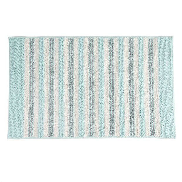 Sonoma Goods For Life Coastal Stripe Bath Rug
