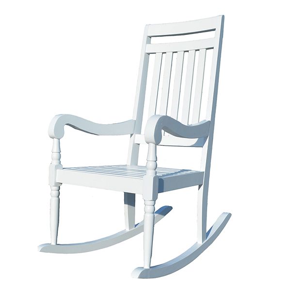 Carolina Outdoors Belmont Slatted Rocking Chair