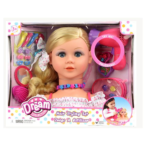 Gi-Go Toys Dream Collection Styling Head Play Set