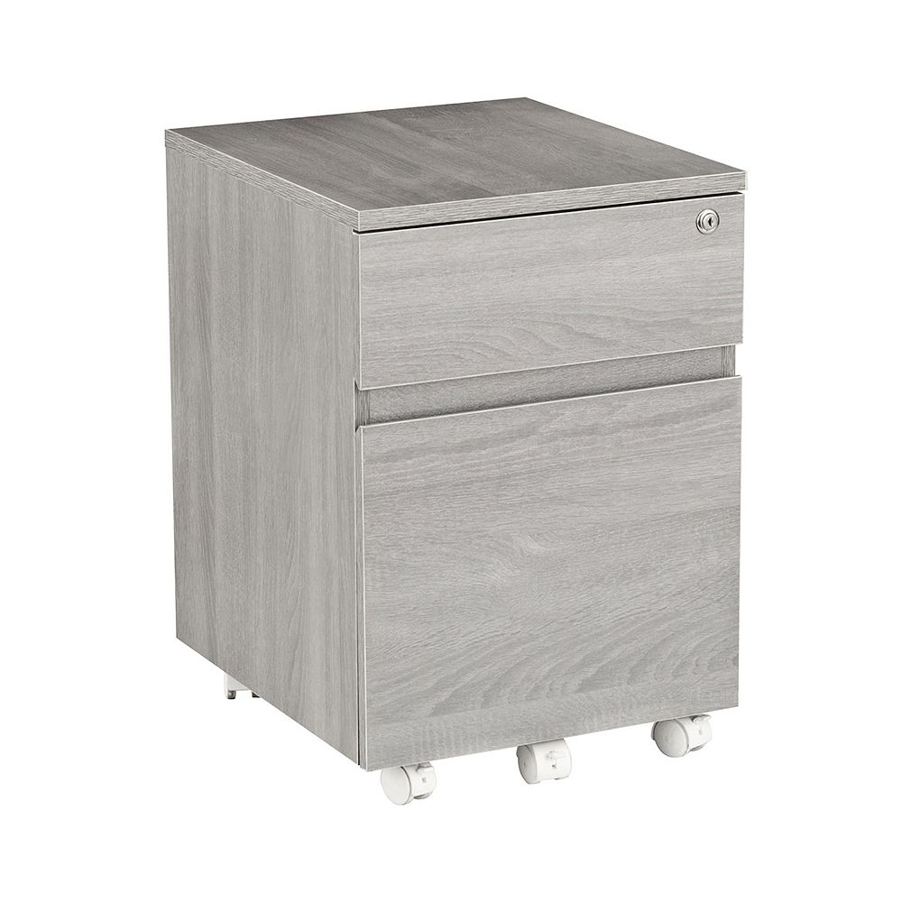 Techni Mobili Rolling 2 Drawer Filing Cabinet