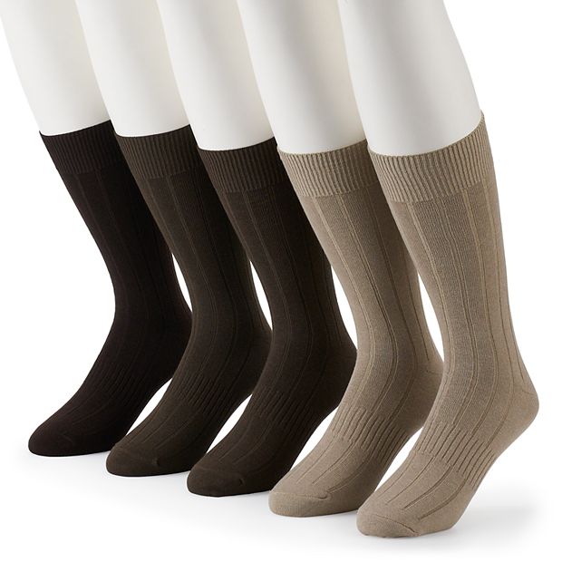 Men s Croft Barrow 5 pack Opticool Socks