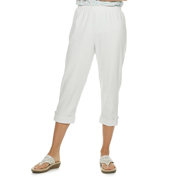 Women's Cathy Daniels Nautical Pull-On Capris