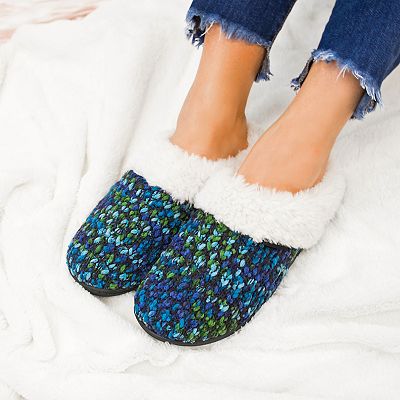 Womens sweater slippers store