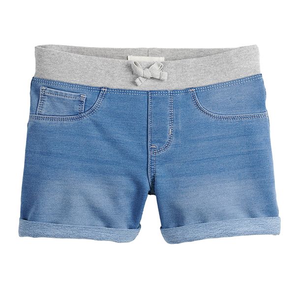 Girls 7-16 & Plus Size SO® Drawstring Waist Denim Shorts