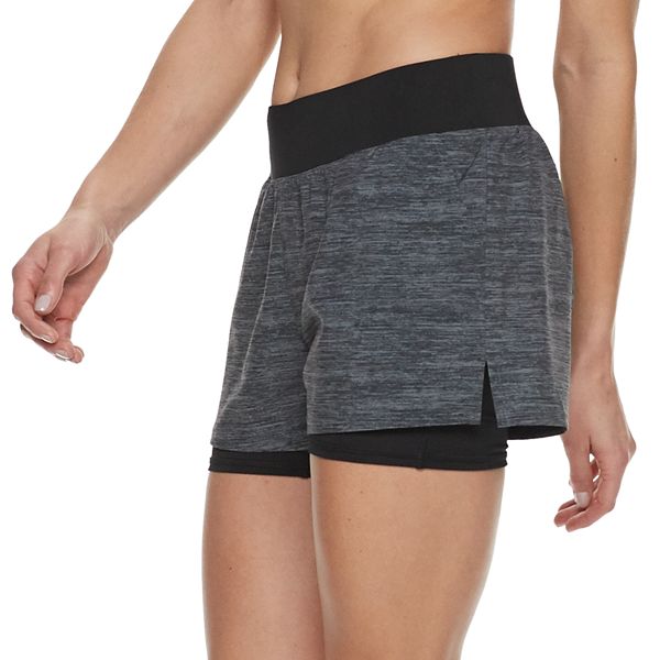 Women's Tek Gear® 2-in-1 Midrise Running Shorts