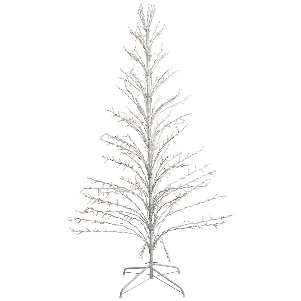 Northlight Seasonal 6-ft. Pre-Lit Christmas Cascade Twig Tree Indoor ...
