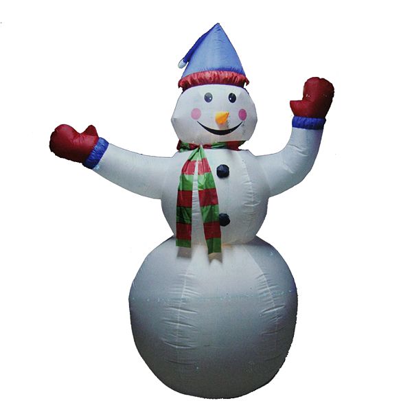 Northlight Seasonal 8 Ft. Animated Inflatable Standing Snowman Decoration