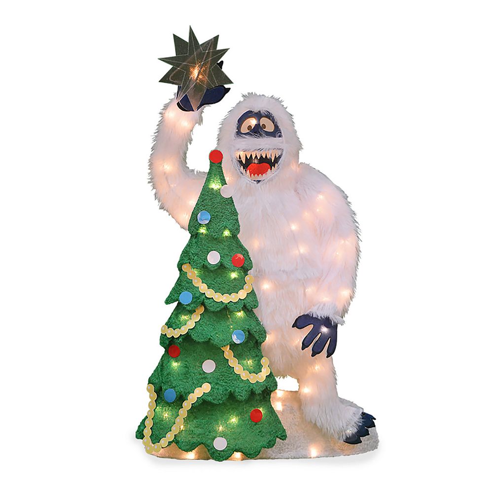Northlight Seasonal Lit Bumble with Tree and Star Decoration