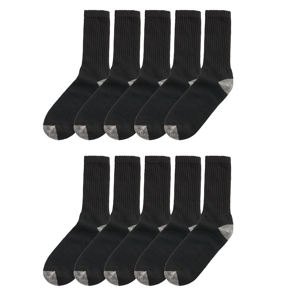 Men's Tek Gear® 10-Pack Crew Socks