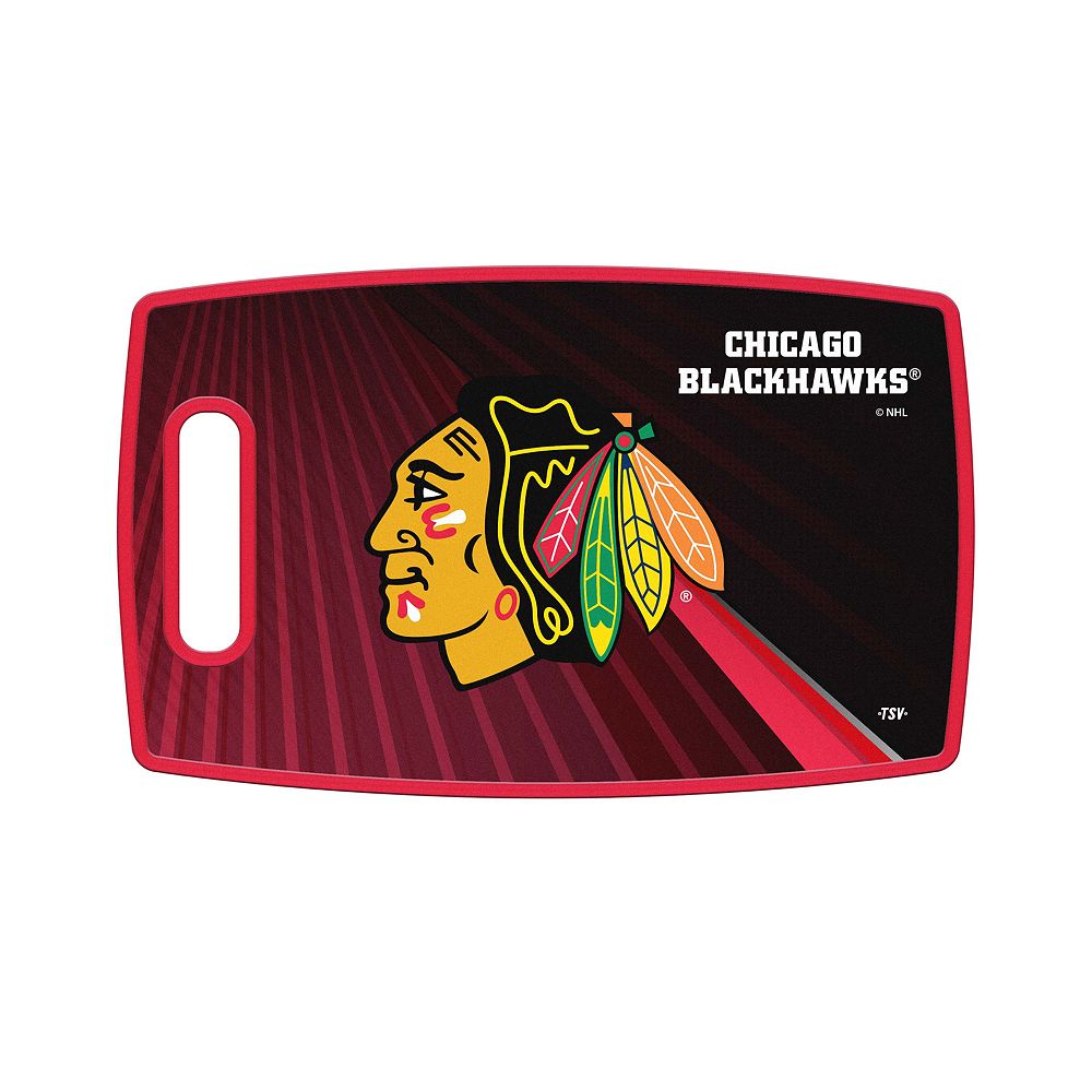 Chicago Blackhawks Large Cutting Board