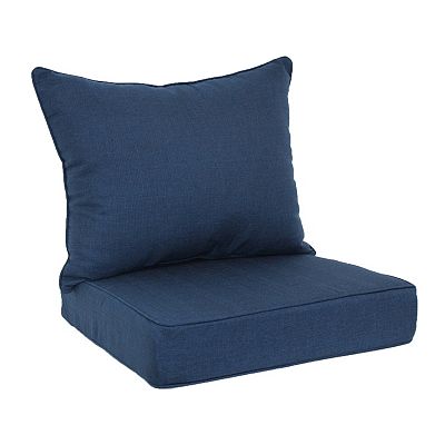 Sonoma Goods For Life Indoor Outdoor Deep Seat Cushion 2 piece Set