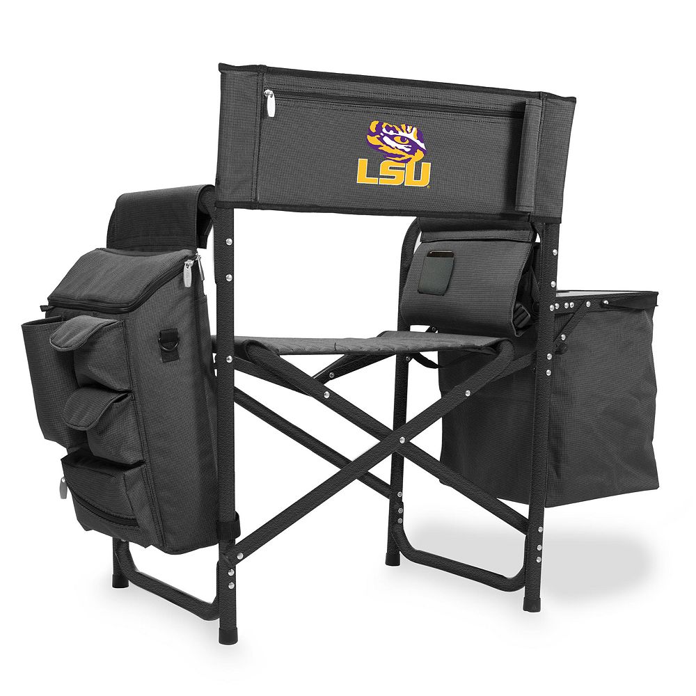 Picnic Time LSU Tigers Fusion Backpack Chair with Cooler