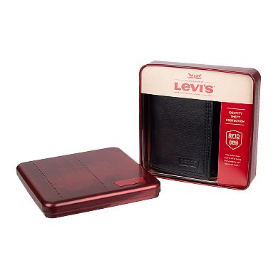 Men's Levi's® RFID-Blocking Extra-Capacity Traveler Wallet