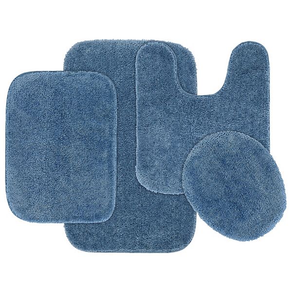 Garland Deco Nylon 4 Piece Bath Rug Set