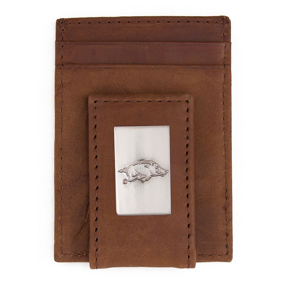 Men's Arkansas Razorbacks Front-Pocket Wallet Money Clip