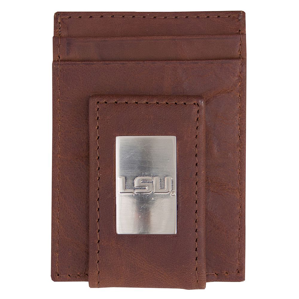 Men's LSU Tigers Front-Pocket Wallet Money Clip