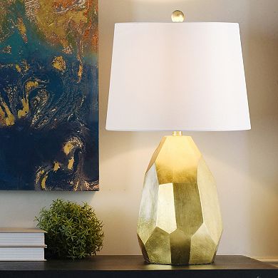 Abstract Metallic Table Lamp
