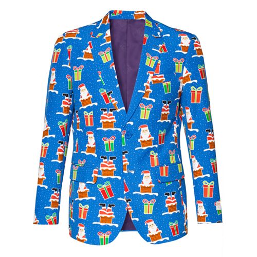 Men's OppoSuits Slim-Fit Giftmas Eve Blazer Men's OppoSuits Slim-Fit Giftmas Eve Blazer