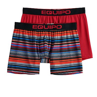 Men's equipo 2-pack Microfiber Stretch Boxer Briefs