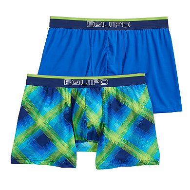 Men's equipo 2-pack Microfiber Stretch Boxer Briefs