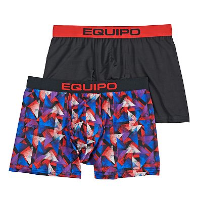 Men's equipo 2-pack Microfiber Stretch Boxer Briefs