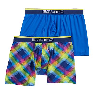 Men's equipo 2-pack Microfiber Stretch Boxer Briefs