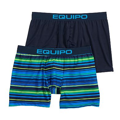 Men's equipo 2-pack Microfiber Stretch Boxer Briefs