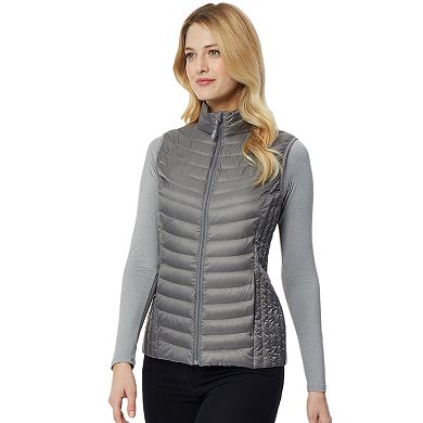 Women's Heat Keep Silk Nano Packable Down Vest