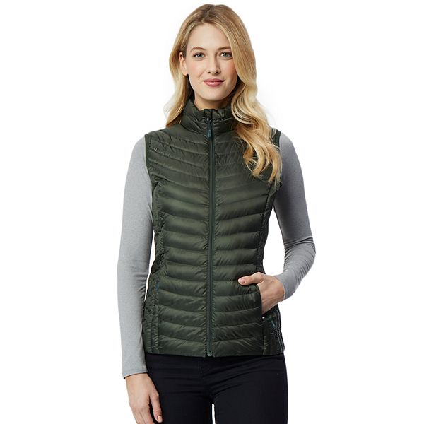 Women's Heat Keep Silk Nano Packable Down Vest