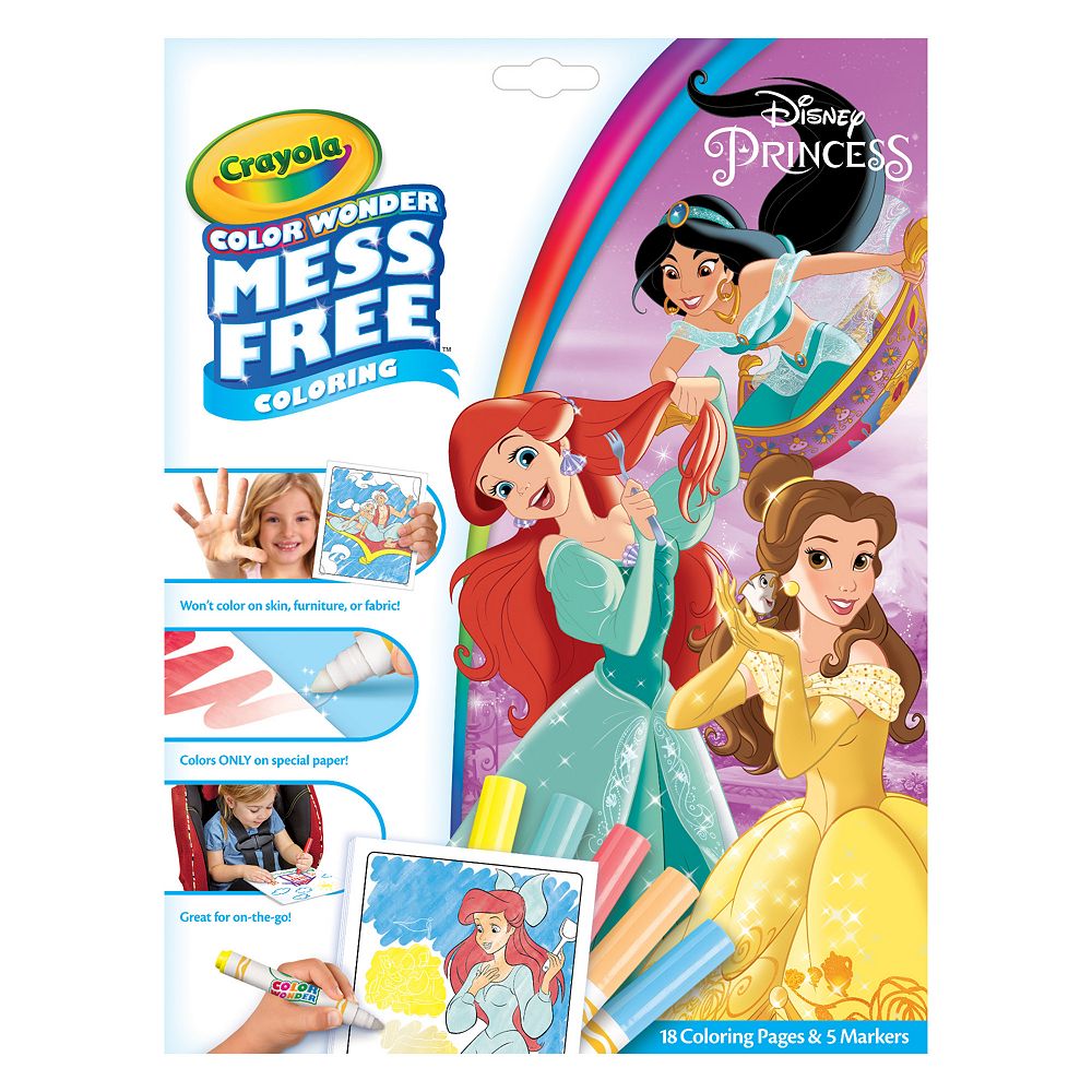Crayola Disney Princess Color Wonder Coloring Kit