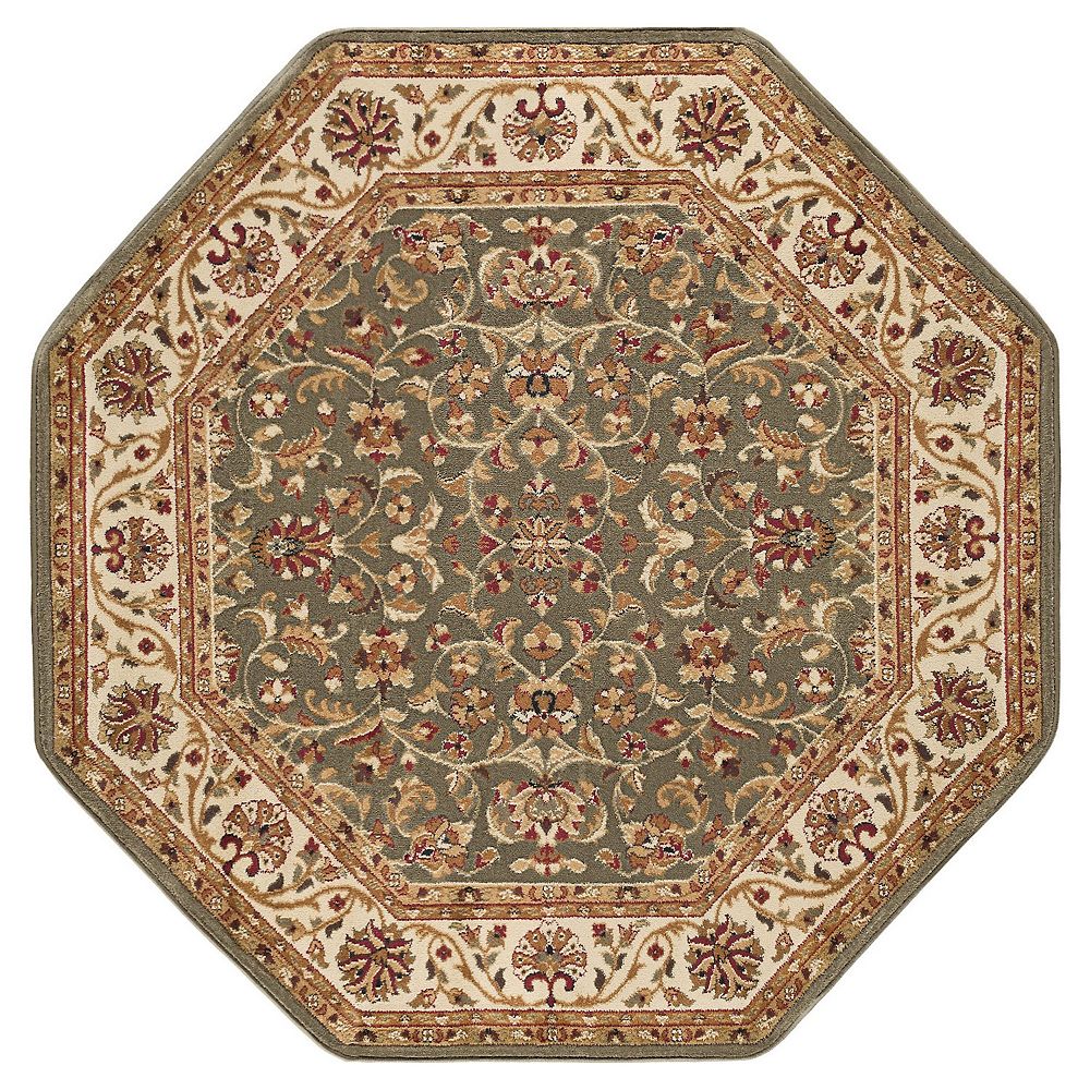KHL Rugs Ventura Oriental Octagonal Indoor Area Rug