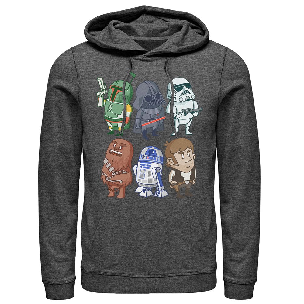 Men's Star Wars Characters Pullover Hoodie