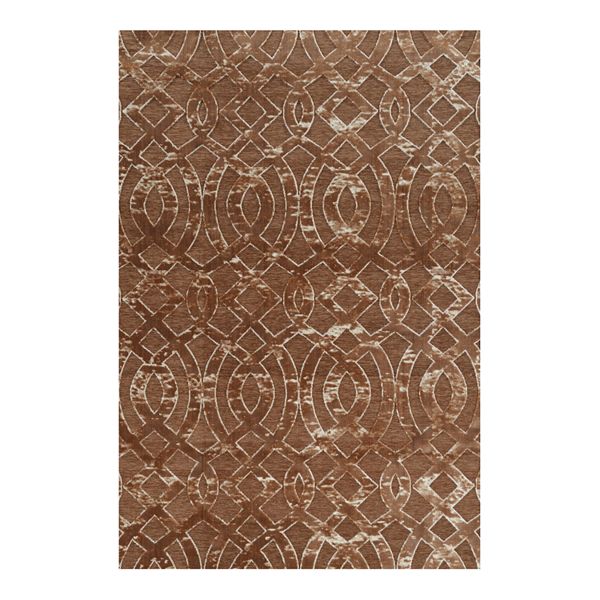 Linon Hi Lo Trellis Rug