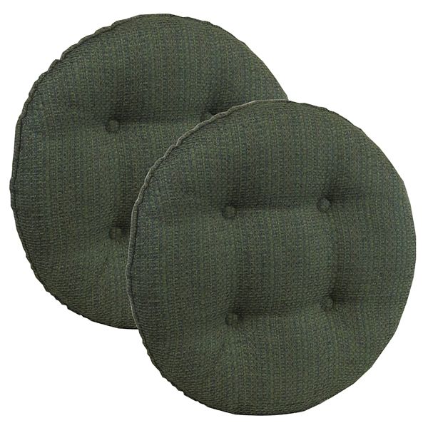 The Gripper Tyson Tufted Bar Stool Chair Pad 2-pk.