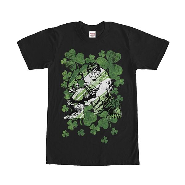 Marvel Comics Retro Shamrock Incredible Hulk Tee
