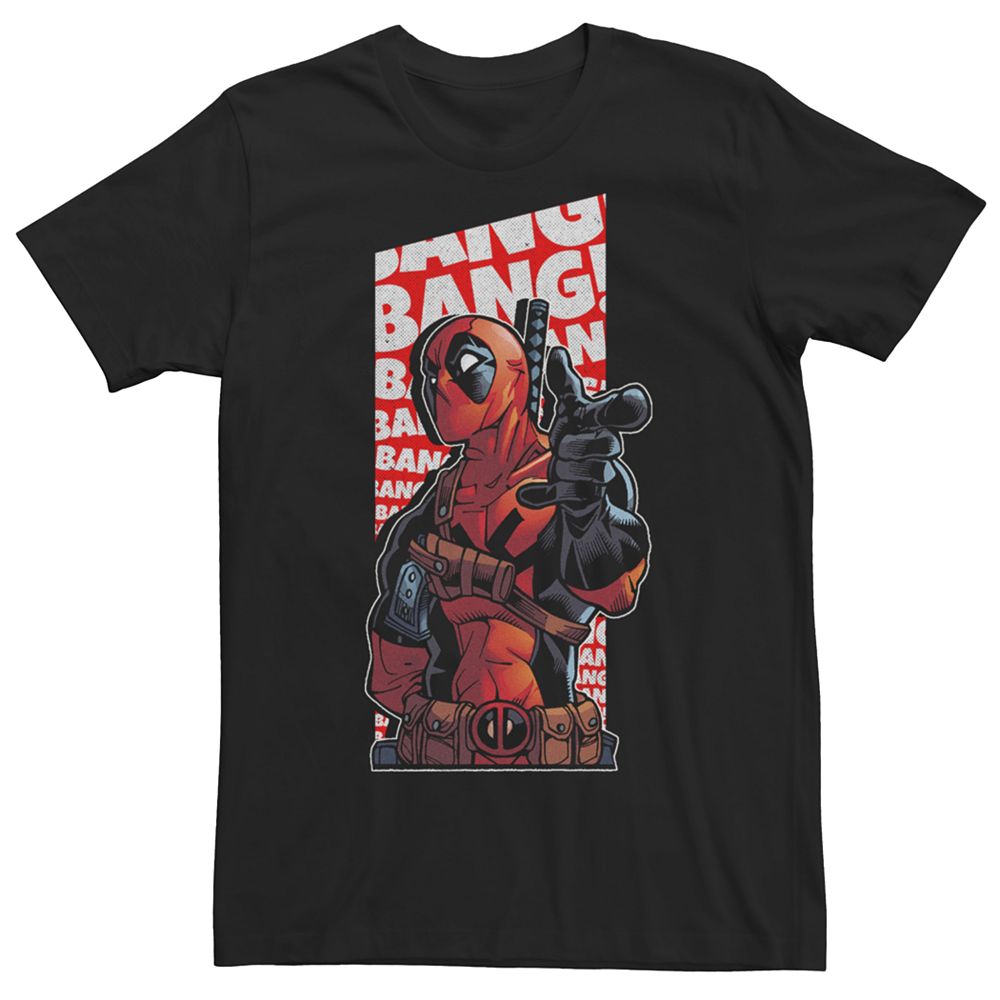 Men's Marvel Comics Deadpool Bang Bang Bang Tee