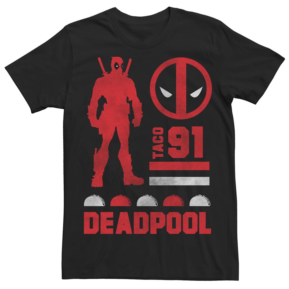Men's Marvel Deadpool Taco Graphic Tee