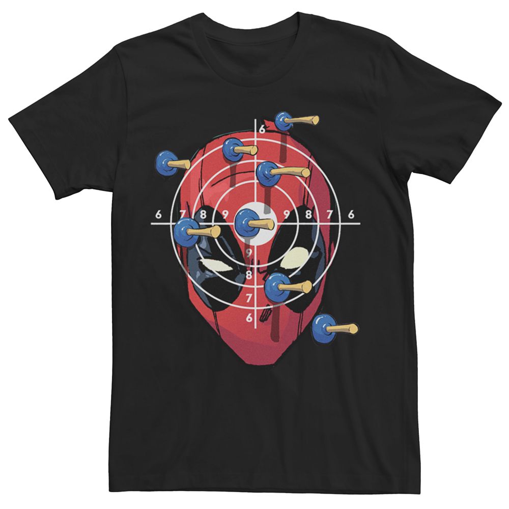 Men's Marvel Deadpool Target Practice Graphic Tee