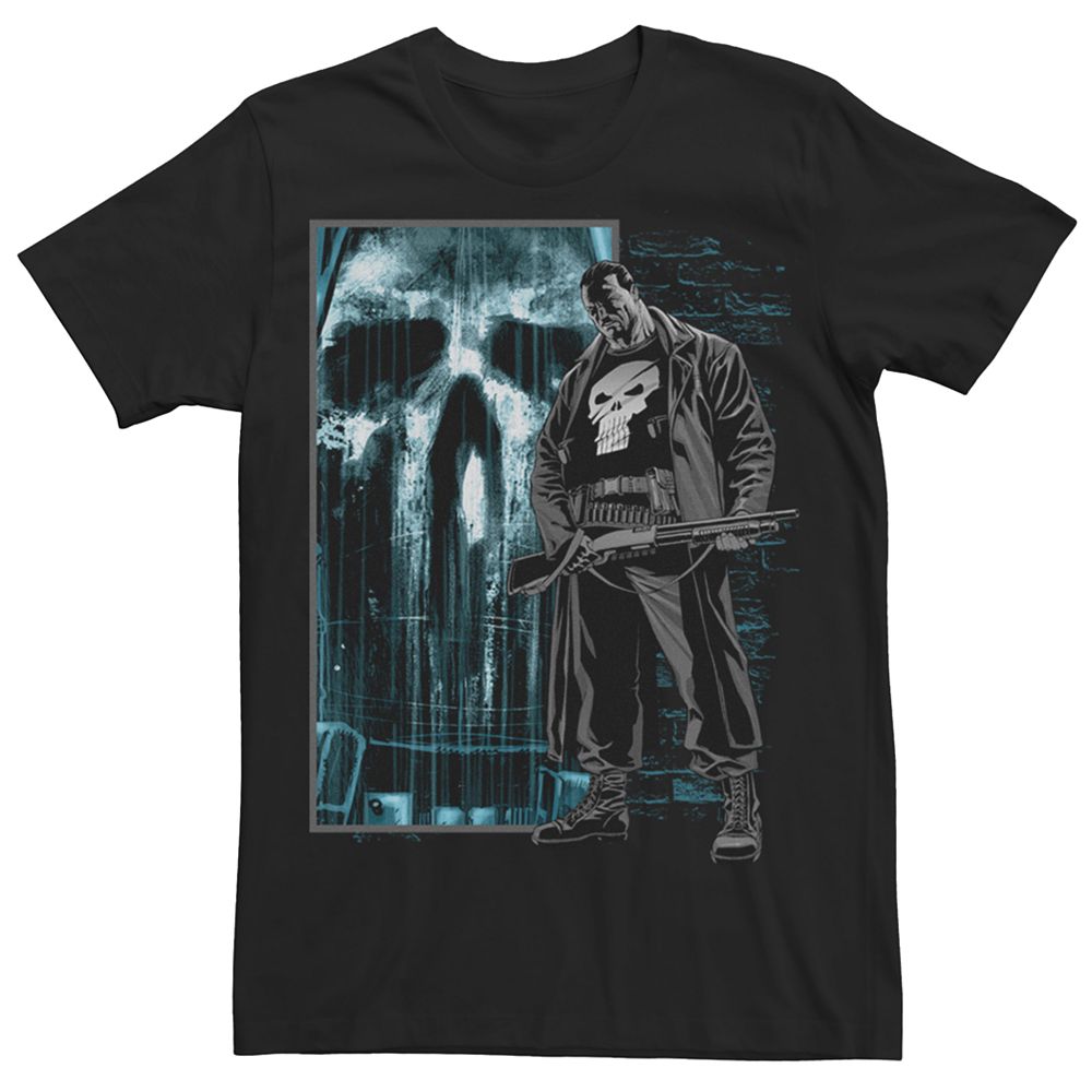 Men's Marvel Punisher Bullet Storm Graphic Tee