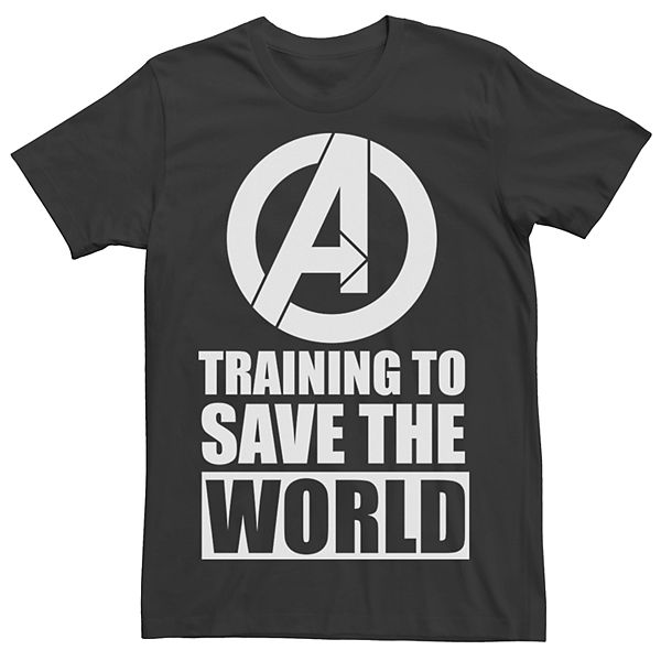 Men's Avengers Marvel Logo Training Tee