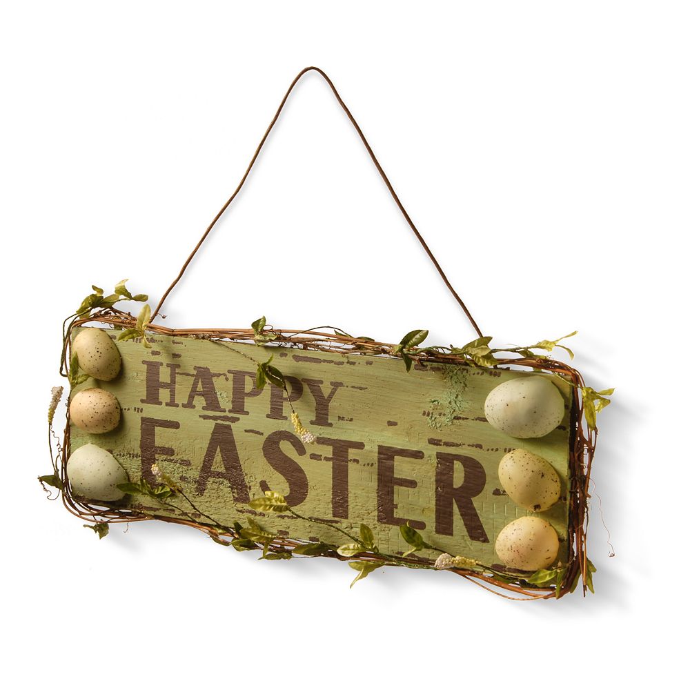 National Tree Company Happy Easter Sign