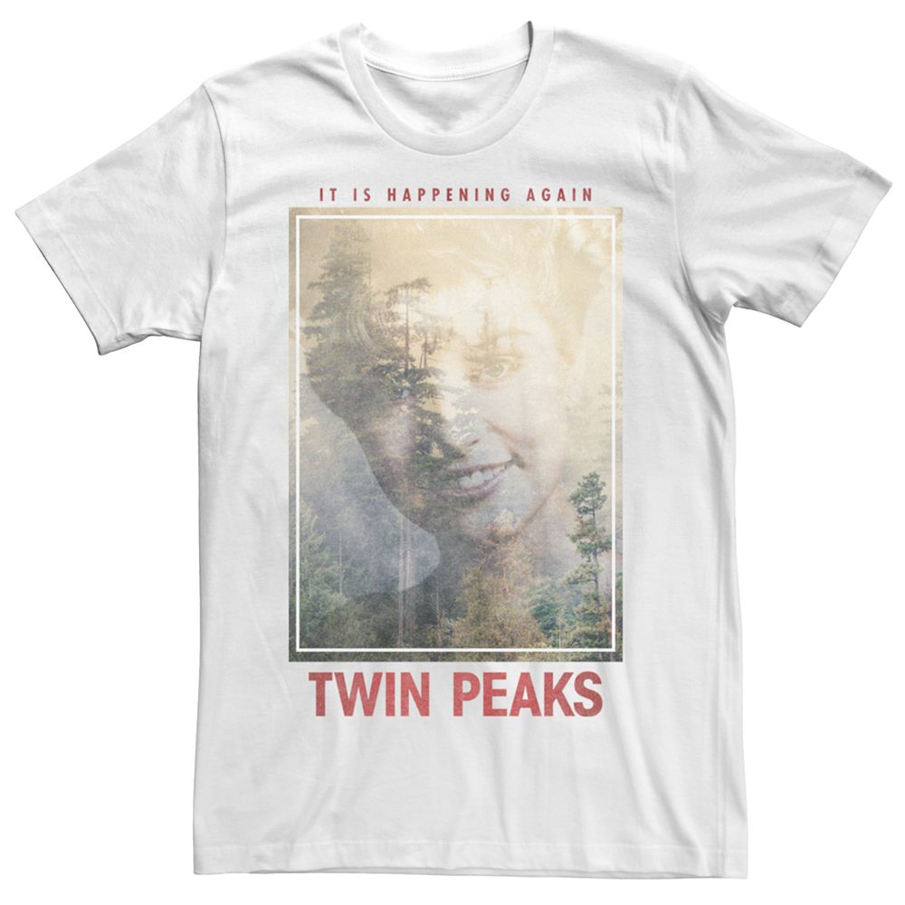 Men's Twin Peaks Happening Again Laura Tee